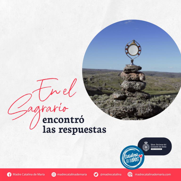 Mensaje Madre General “Regalemos horas de adoración al Sagrado Corazón ...